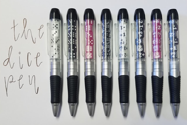 Tenkar's Tavern: Kickstarter - Its Not Pencil Dice, Its a Pen WITH Dice ...