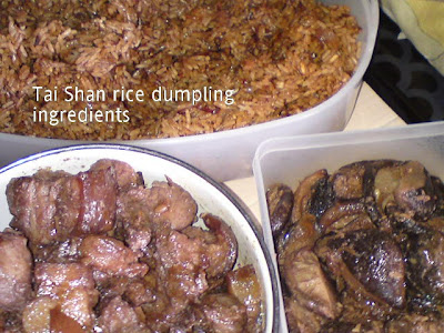 Cooking Pleasure: Tai Shan Style Rice Dumplings