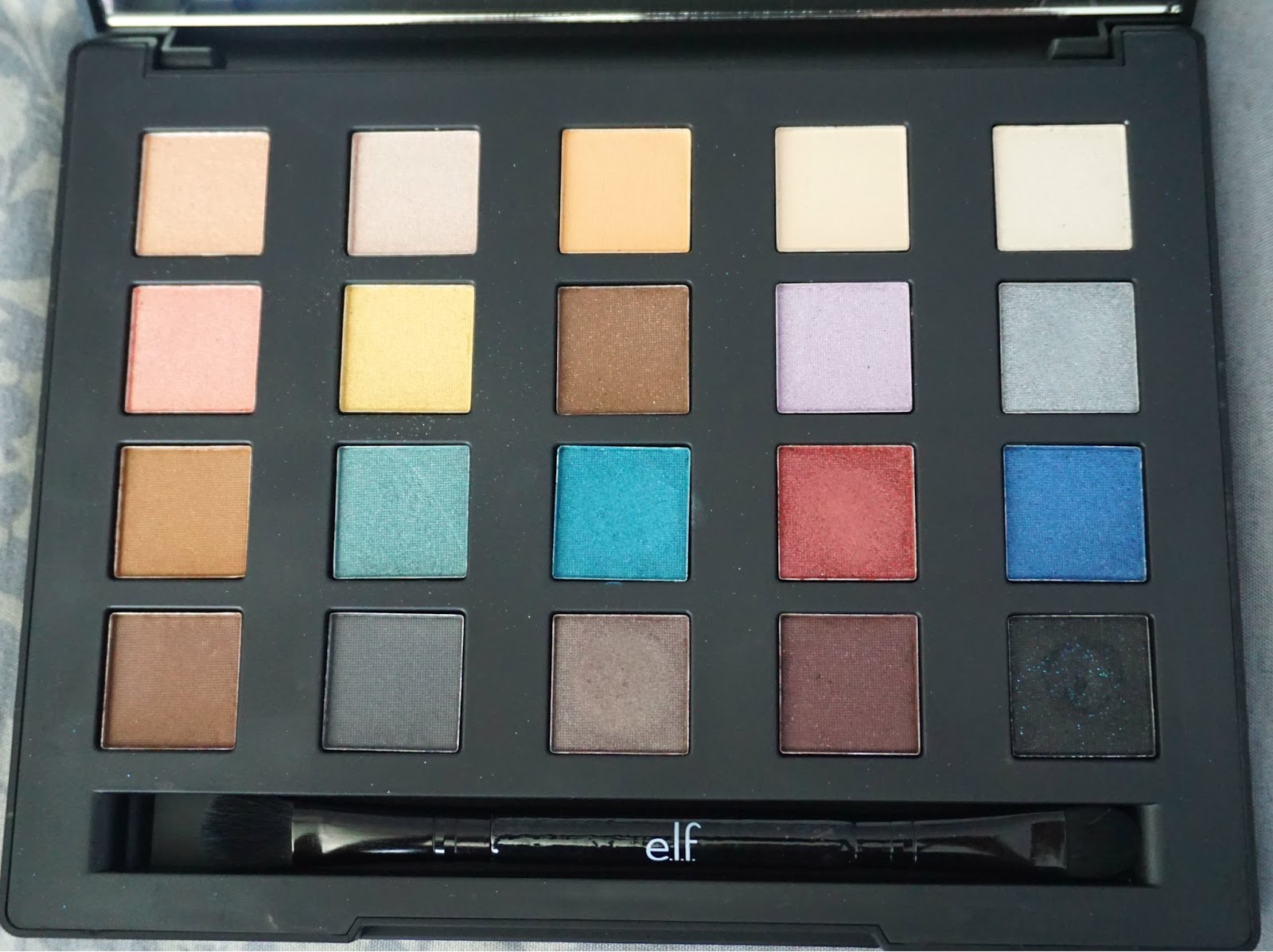 Makeup, Fashion & Royalty: Swatches: E.L.F Artistry Eyeshadow Palette ...