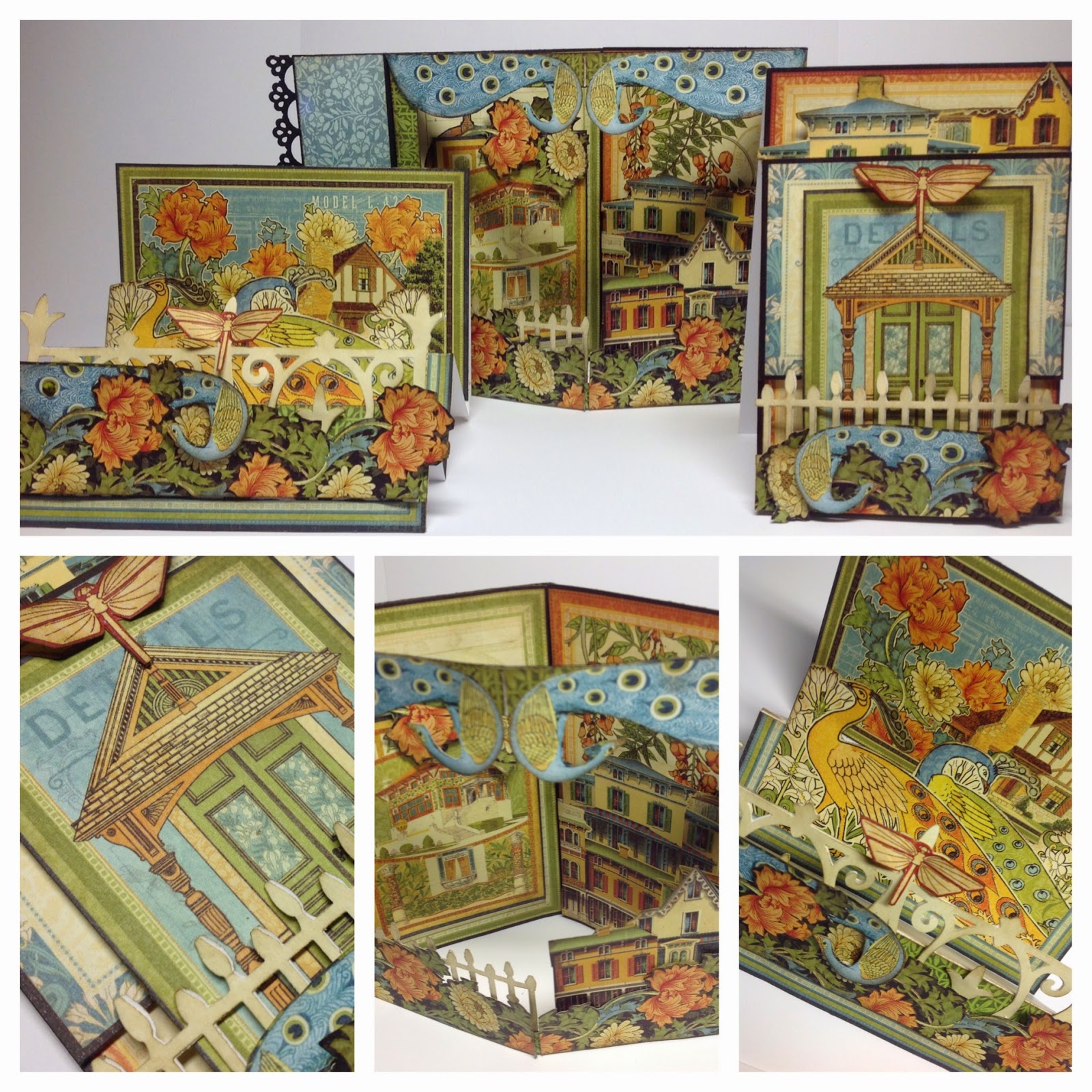 BlueMoon Scrapbooking: Graphic 45 Artisan Card Class