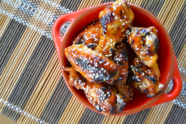 All The Little Extras: Sticky Honey Soy Chicken Wings