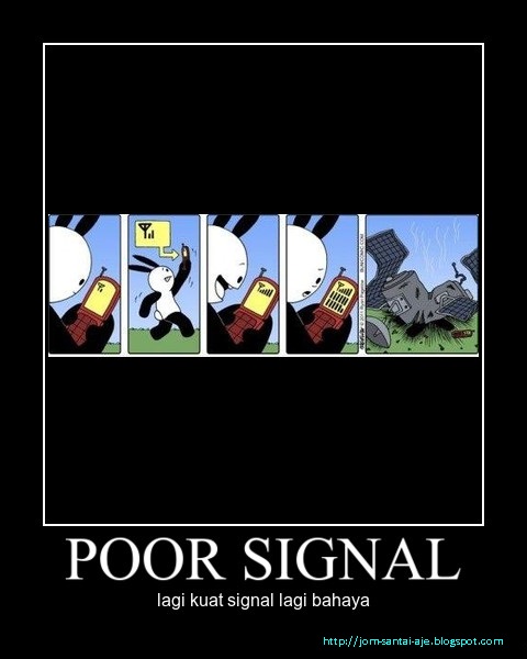 POOR SIGNAL - lawak santai aje
