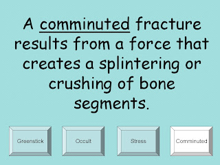 Student Survive 2 Thrive: Free Medical Terminology Practice Test: Fractures