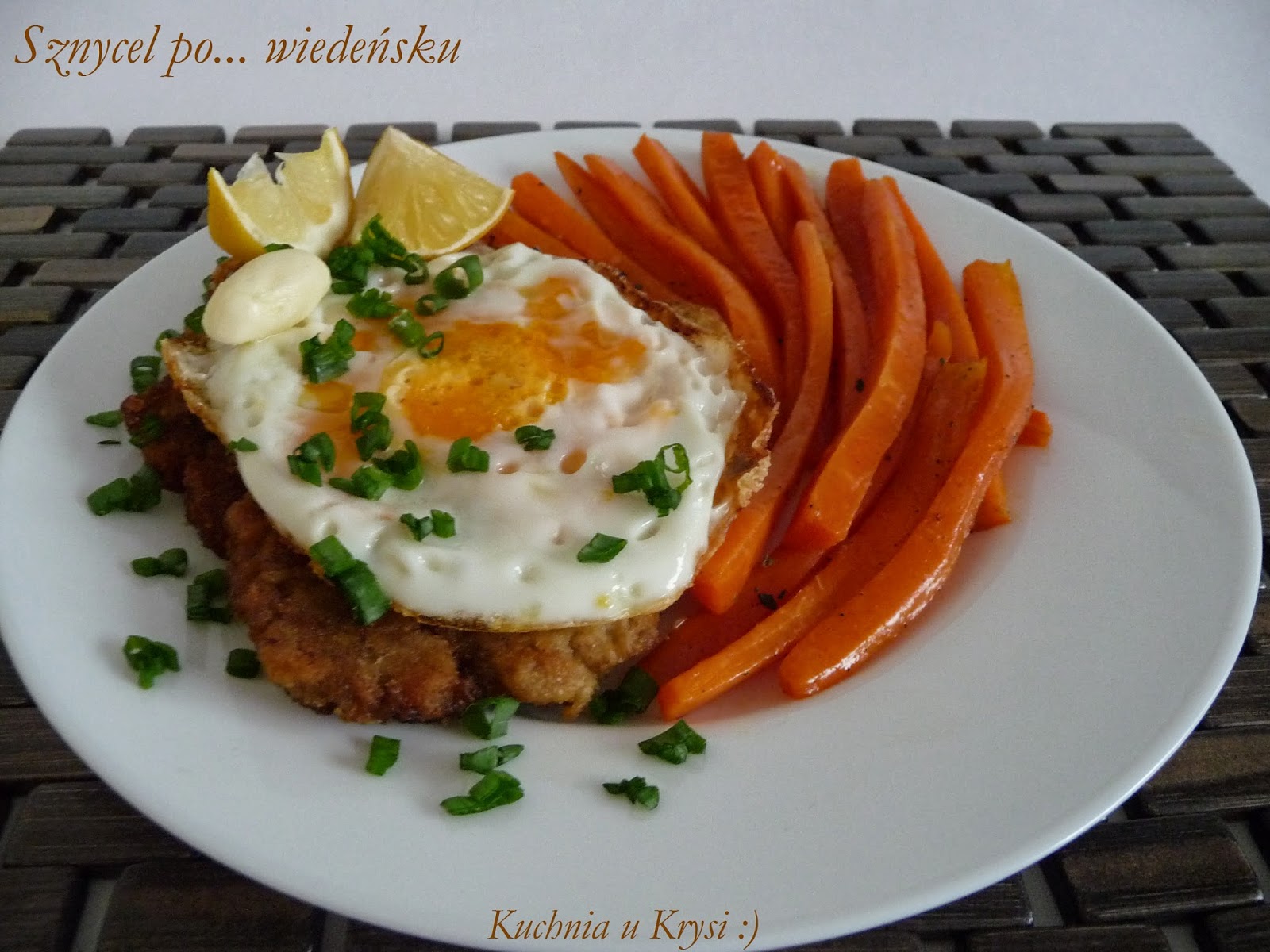 Kuchnia u Krysi : Sznycel po... wiedeńsku