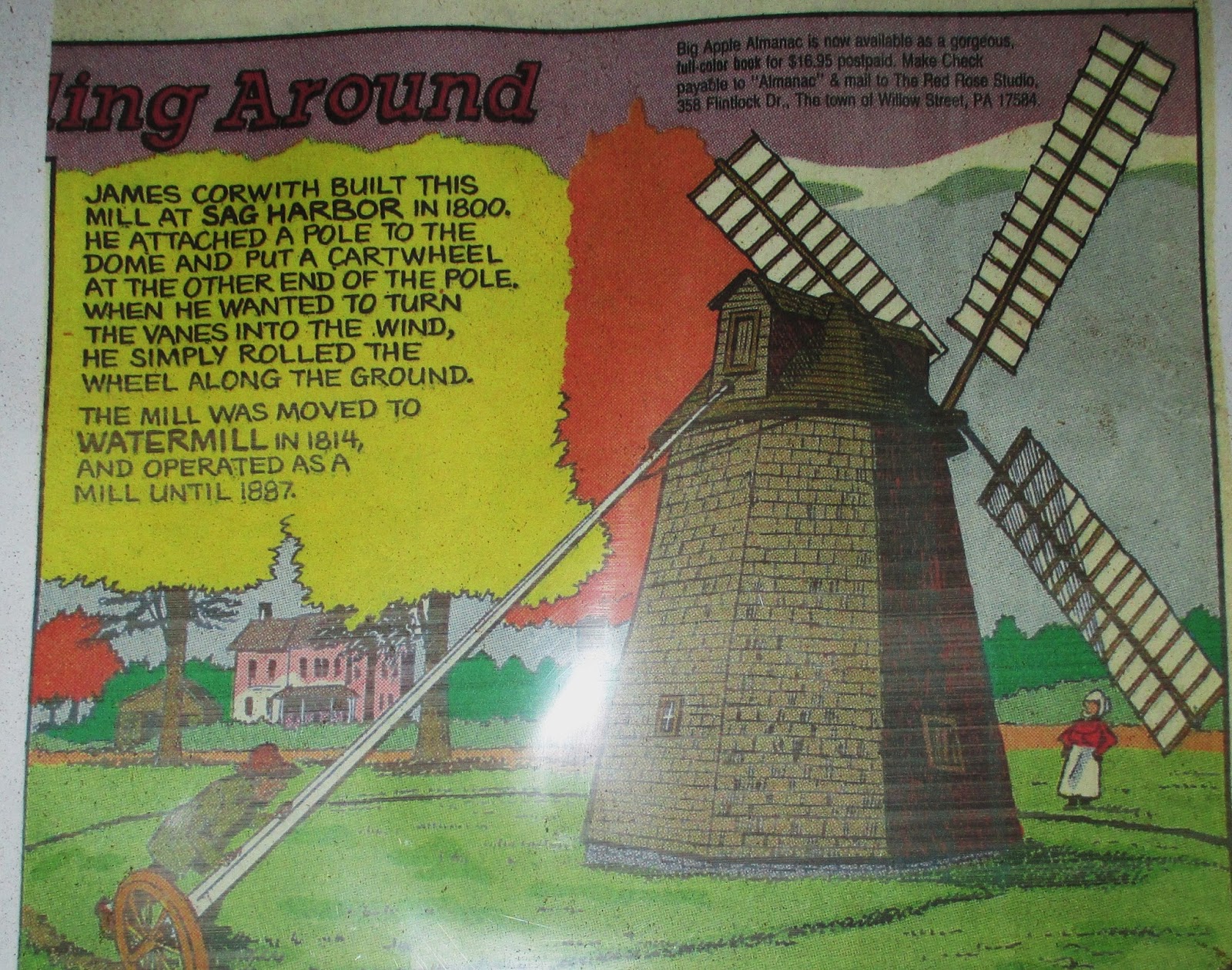 Time Travel: WINDMILLS | Beebe Mill, Bridgehampton, N.Y.