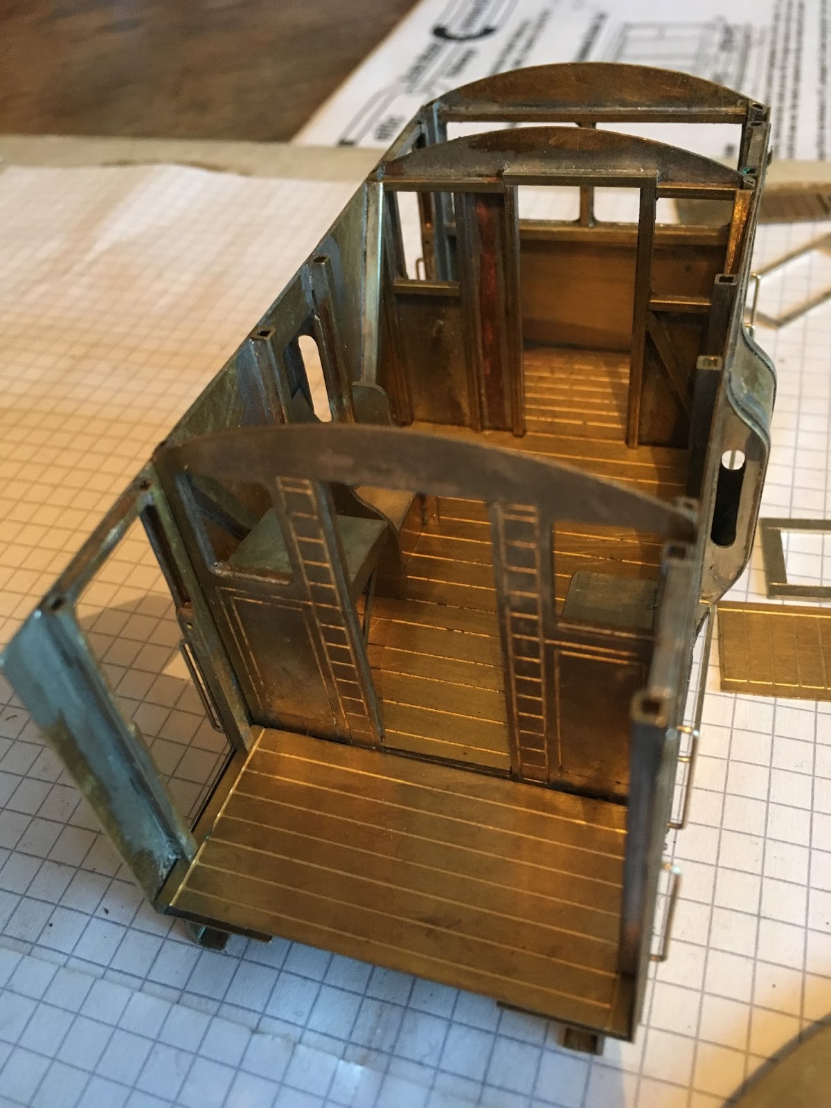 petesworkshop: G & SWR Brake Van Progress