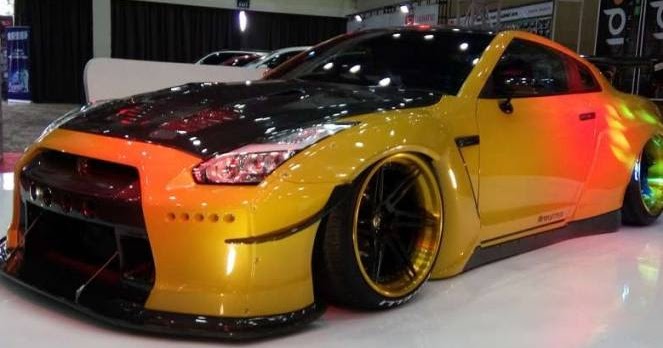 Car Modification for Nissan GTR with Extreme Modification Appear Pretty ...
