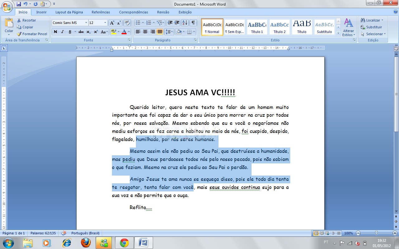 Texto Para Digitação Word - LIBRAIN