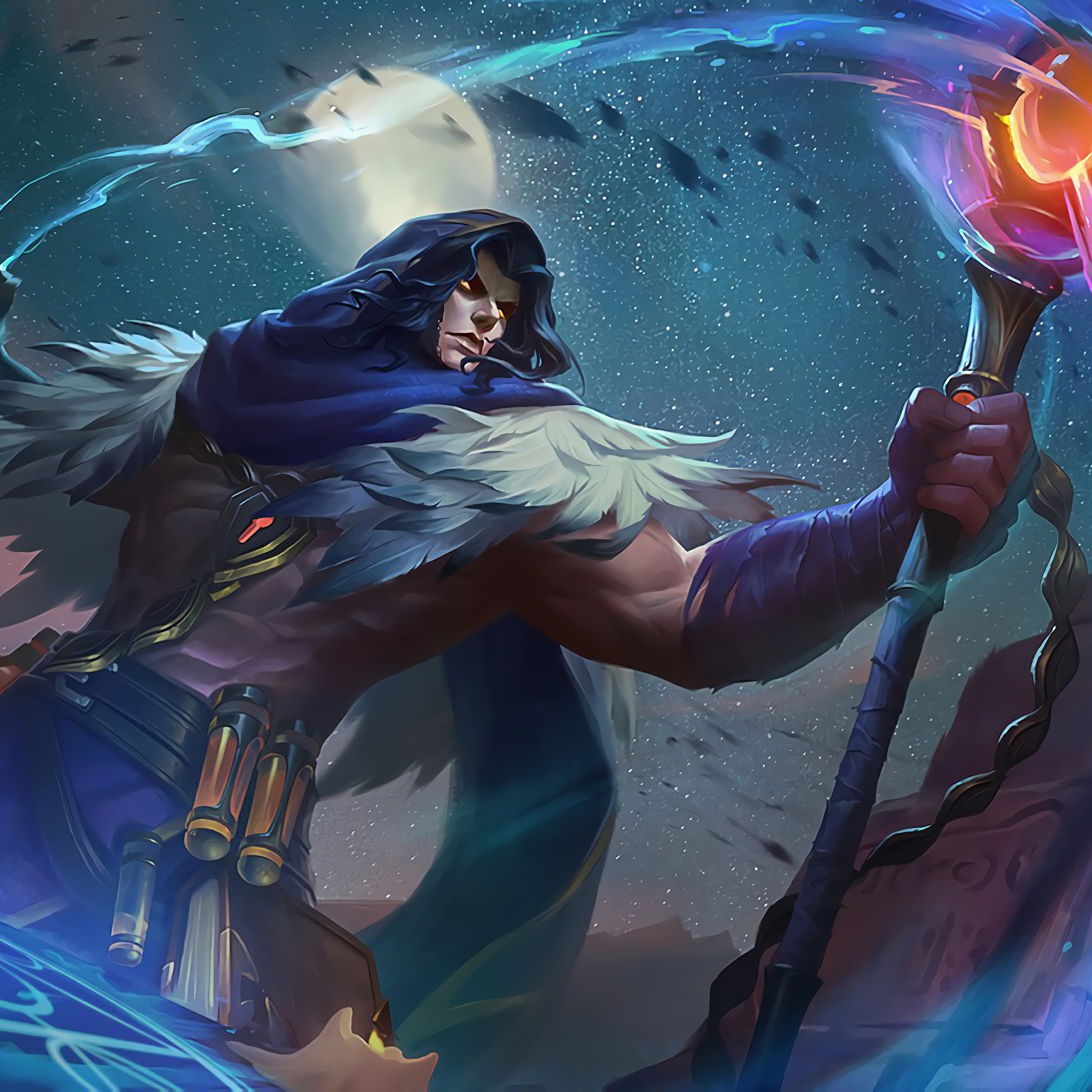 Faramis, Dark Necro, Skin, Mobile Legends, 4K, #55 Wallpaper PC Desktop