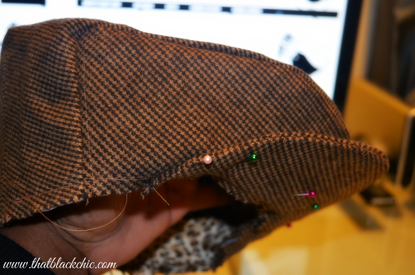 Sew What? A Page Boy Cap that's what! | That Black Chic