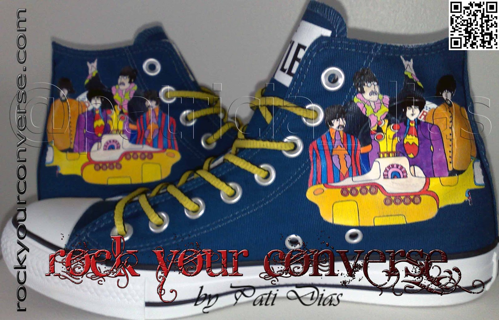 Converse All Star Customizado - Rock Your Converse!: Yellow Submarine ...
