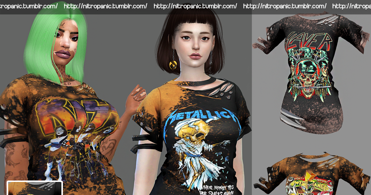 NitroPanic CC Custom Content For The Sims 4