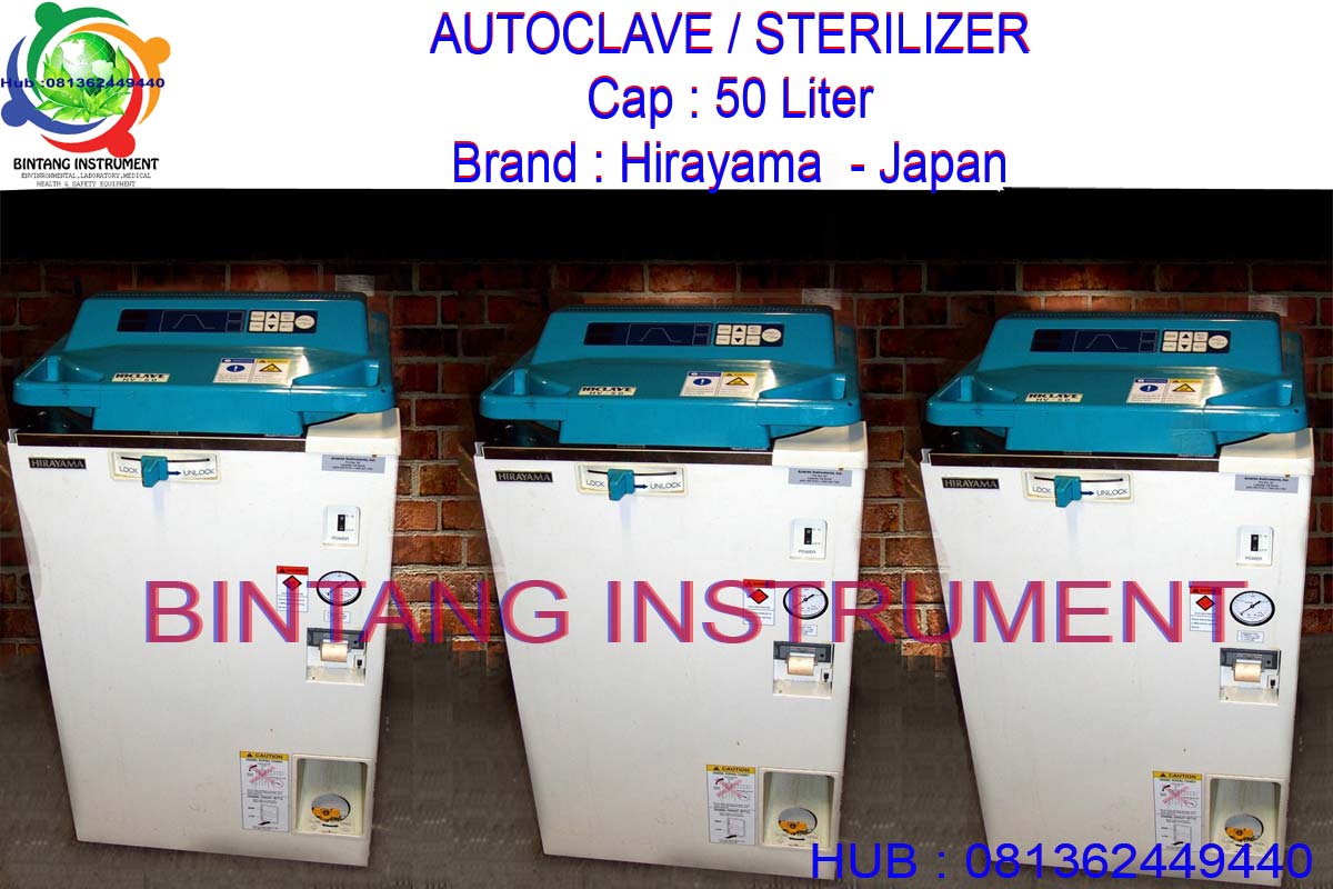 BINTANG INSTRUMENT : 081362449440 Jual Autoclave mesin sterilisator ...