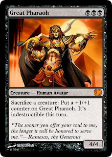 Goblin Artisans: CCDD 030713—Great Pharaoh, High Priest & War Pharaoh