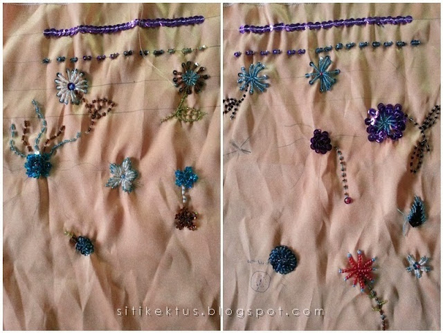 Belajar Jahit Manik di Kolej Komuniti | Siti Kektus