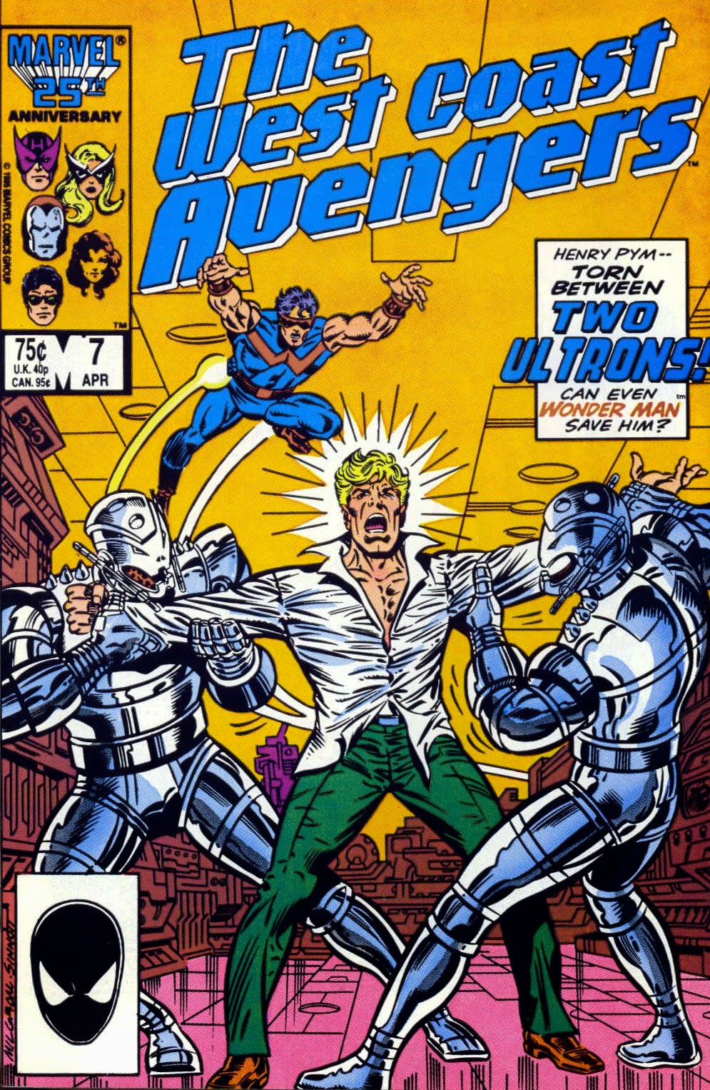 Marvel Comics of the 1980s: 1980s: Ulterior Ultron part II: This Evil ...