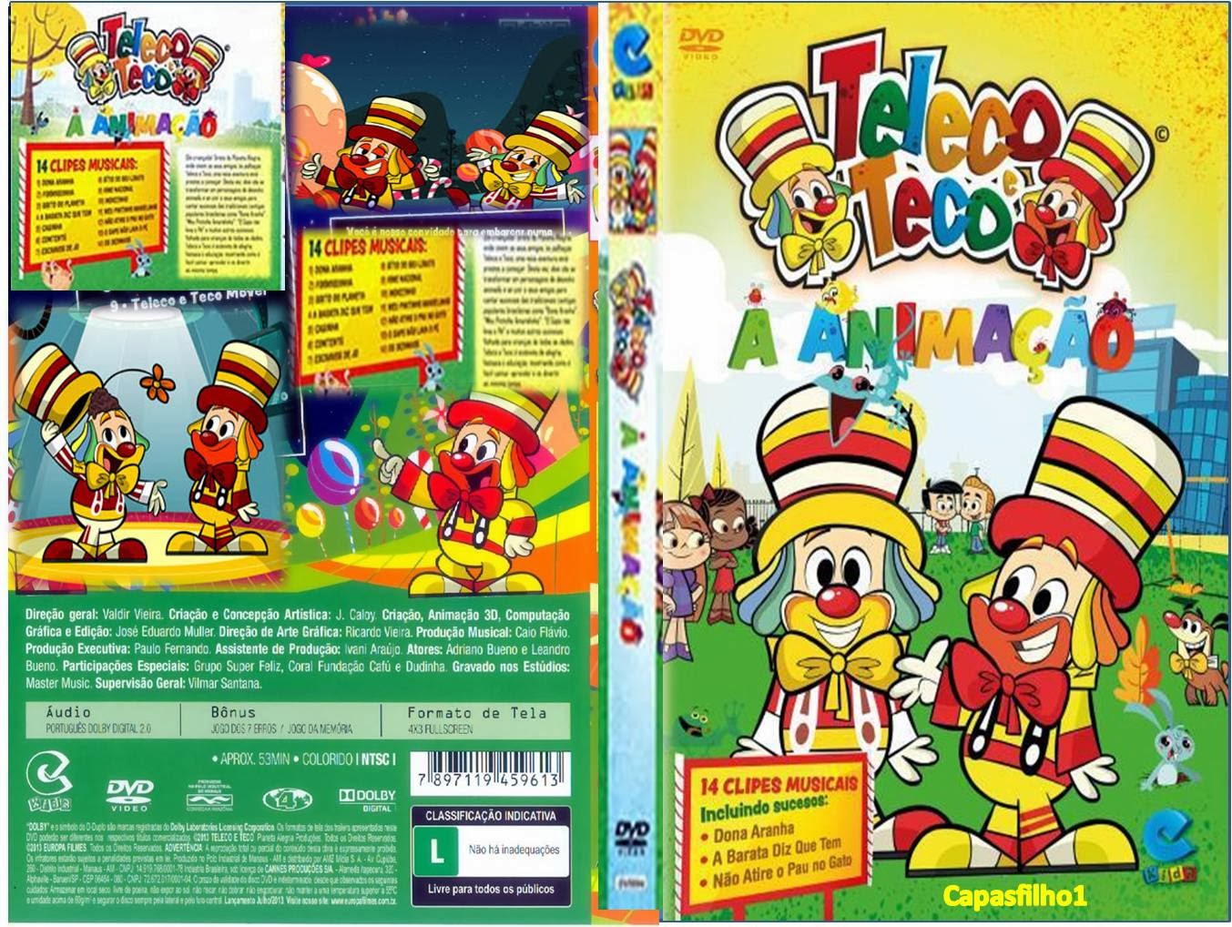 teleco e teco - animação