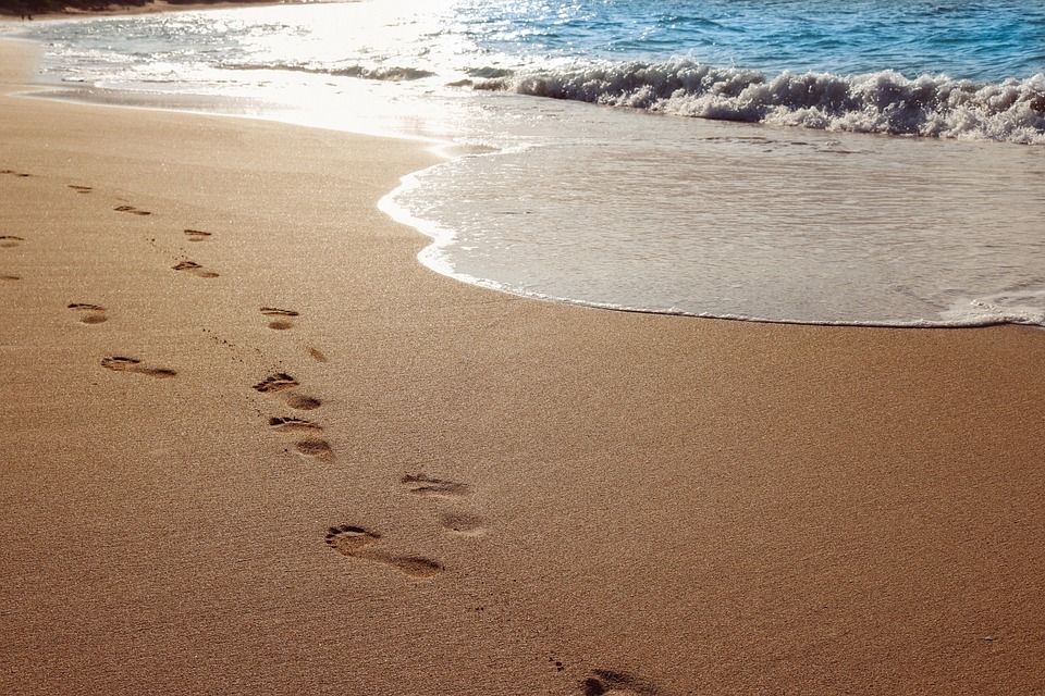 Steve Preaches: Why only one set of Footprints? I can do all things ...