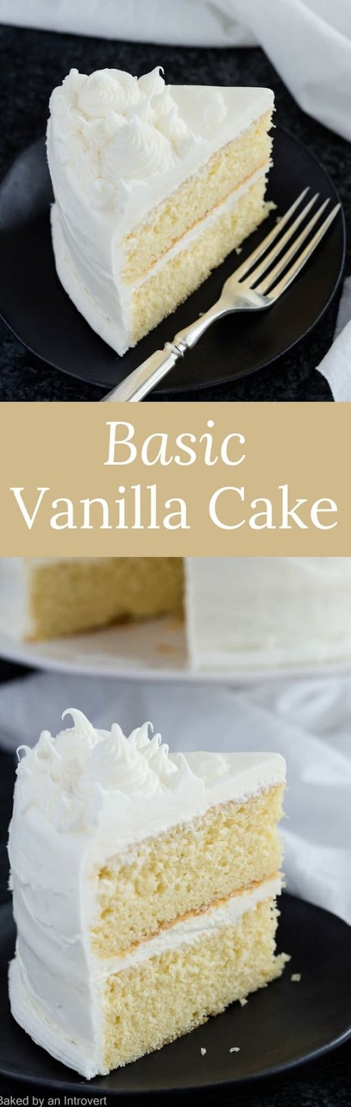 Basic Vanilla Cake