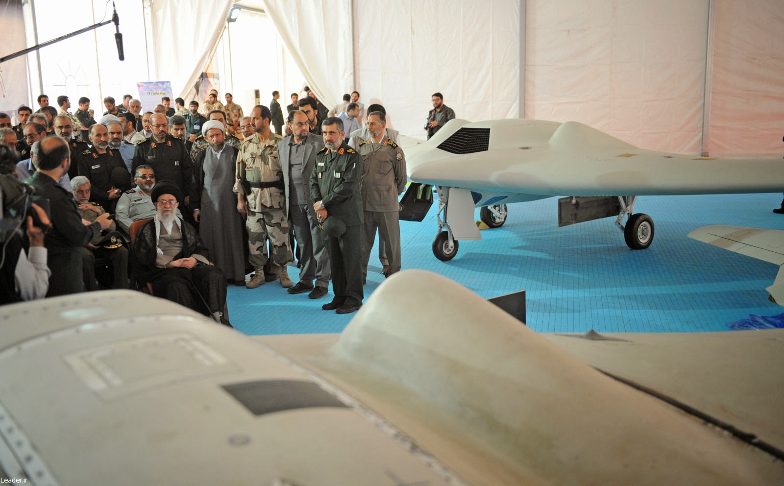 Black Horizon: Iran publishes RQ-170, drone mock ups and other mil hardware photos online.