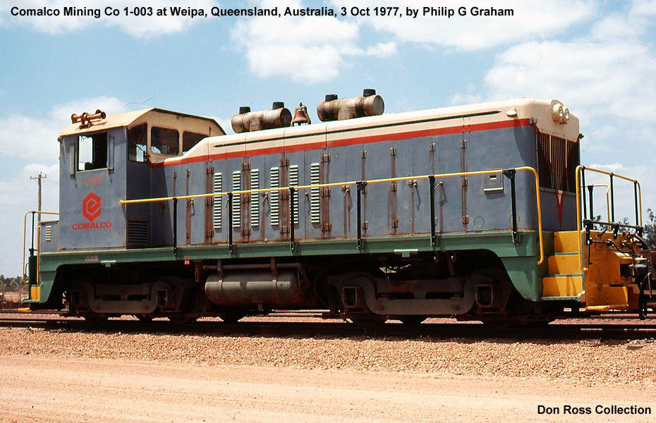 Barcoola: Proposed small layout Andoom QLD Comalco Rio Tinto Buxite ...