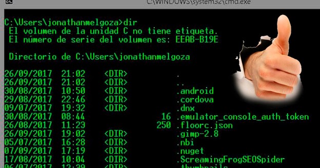 Enorme listado de comandos para Windows (CMD) ~ Full aprendizaje