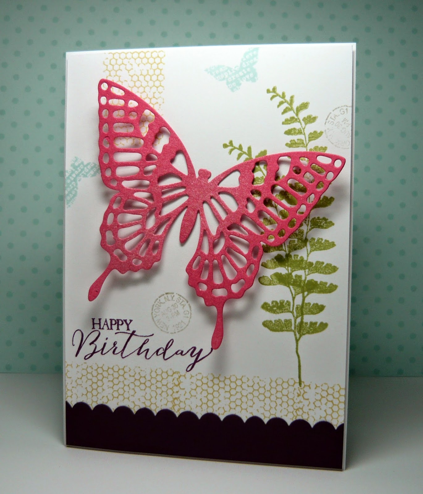 Perry Papercrafts: Butterfly Collage