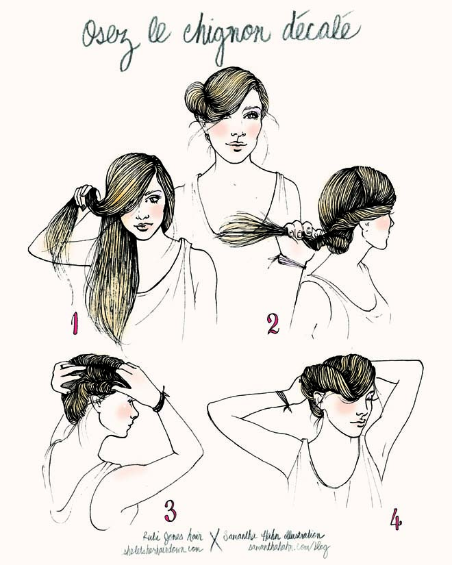 Desperate fashionwives: Rubi Jones x Samantha Hahn Illustrated Hair ...