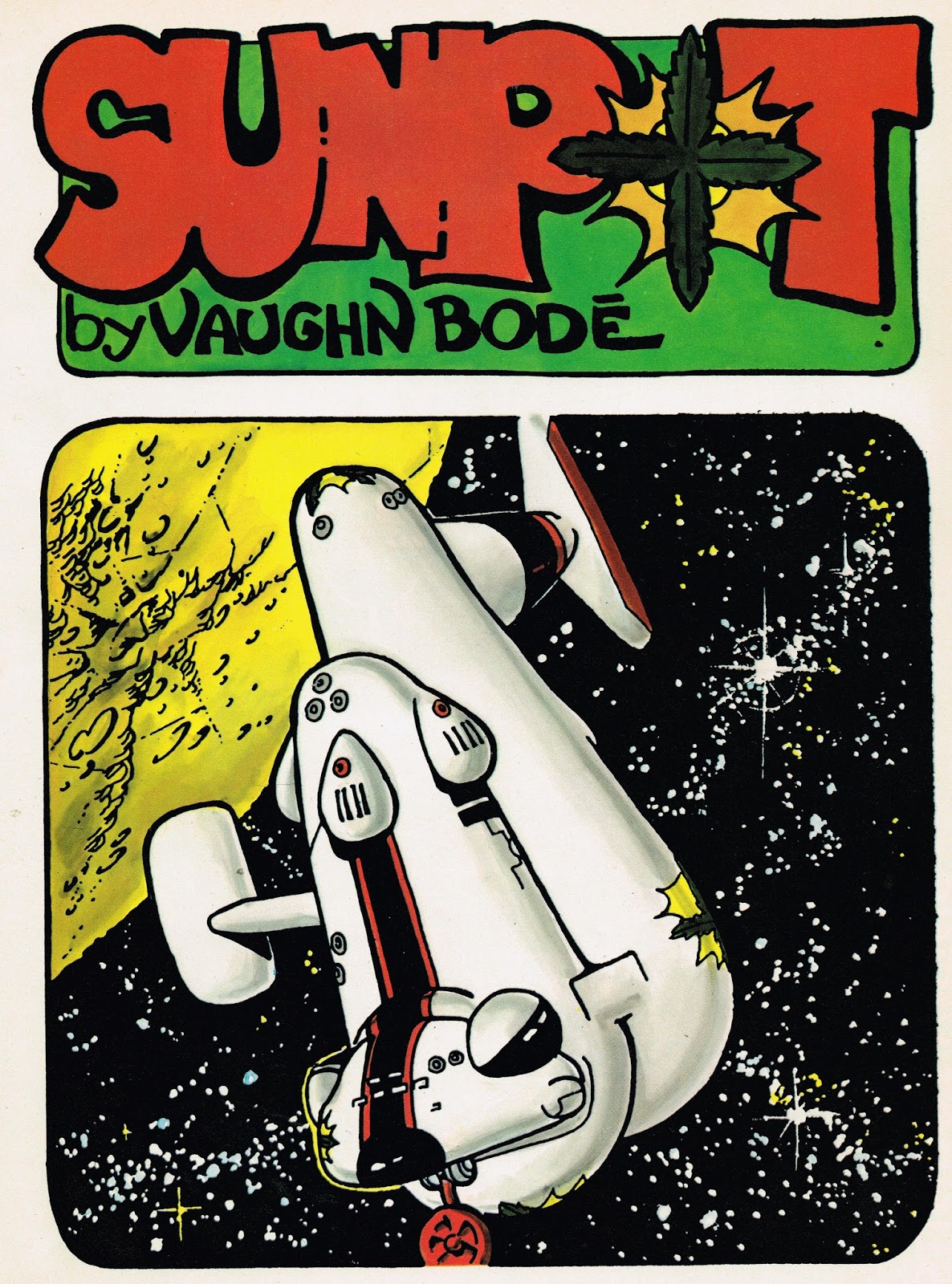 Cap'n's Comics: Again Wid Sunpot by Vaughn Bode