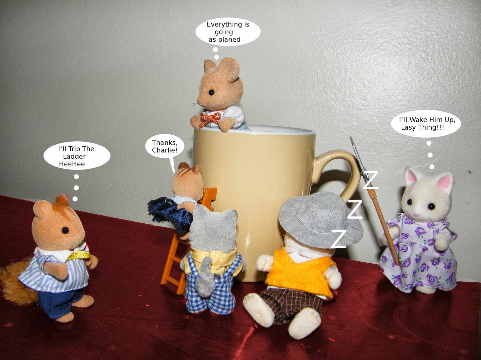 The Dainty Damselfly : Comic Cards