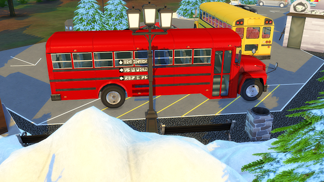 Corporation "SimsStroy": The Sims 4. Car Bus. Conversion Bus School The ...