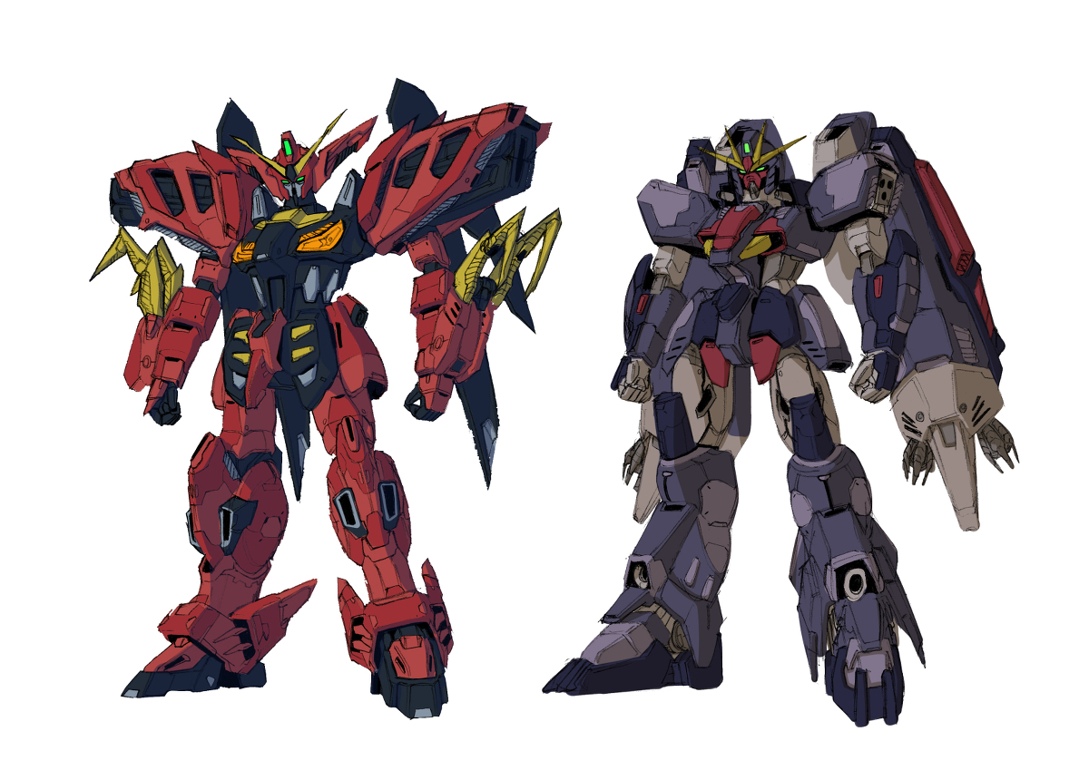 Fanart: RG Design for Gundam Virsago and Gundam Ashtaron