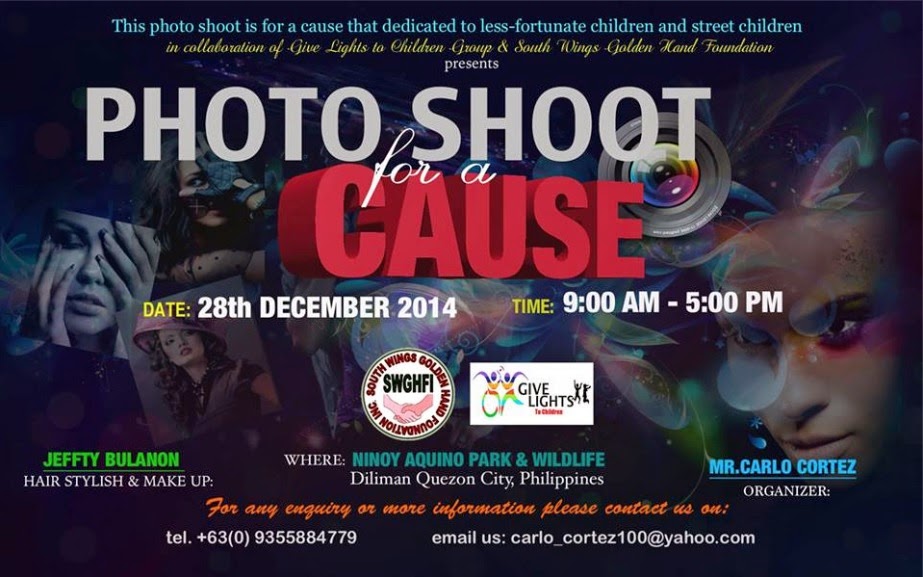 Philippine Fundraisers and Benefit Shows: Photo Shoot for a Cause