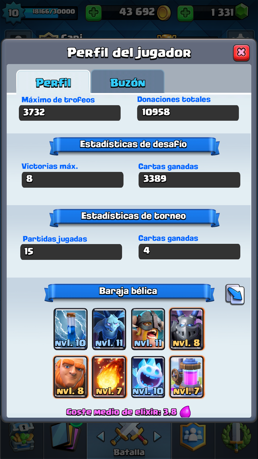 El mejor mazo para subir en Clash Royale