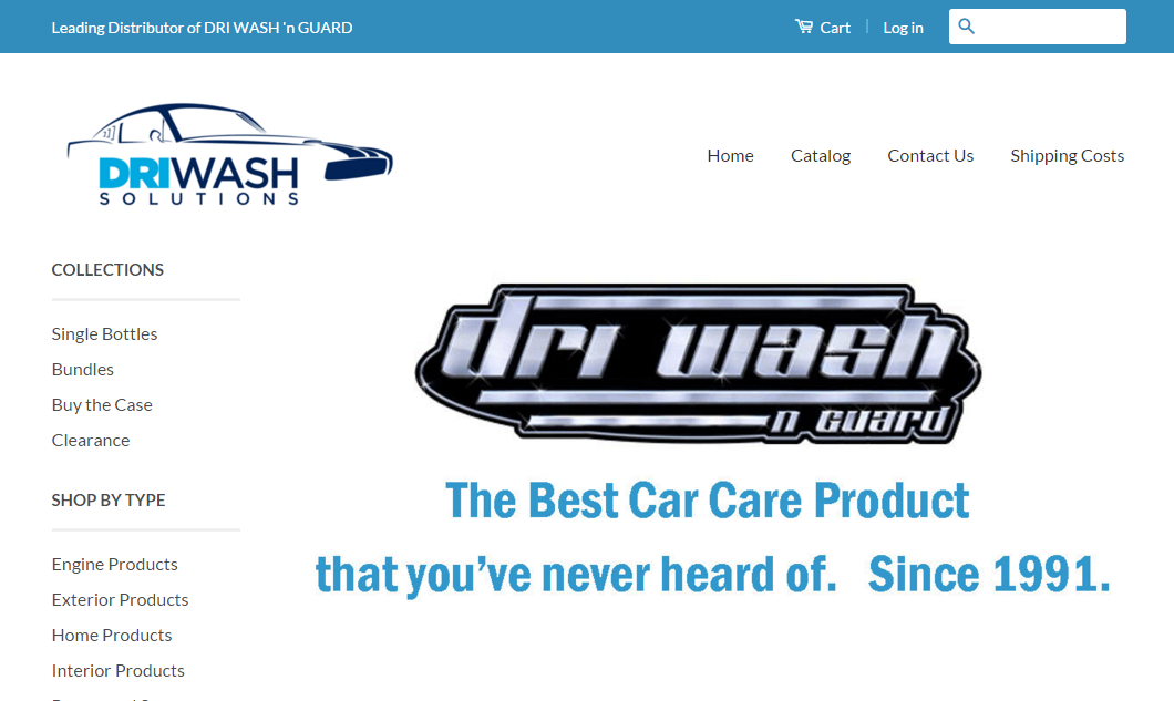 Dri Wash 'n Guard(R) Waterless Car Wash: 2015