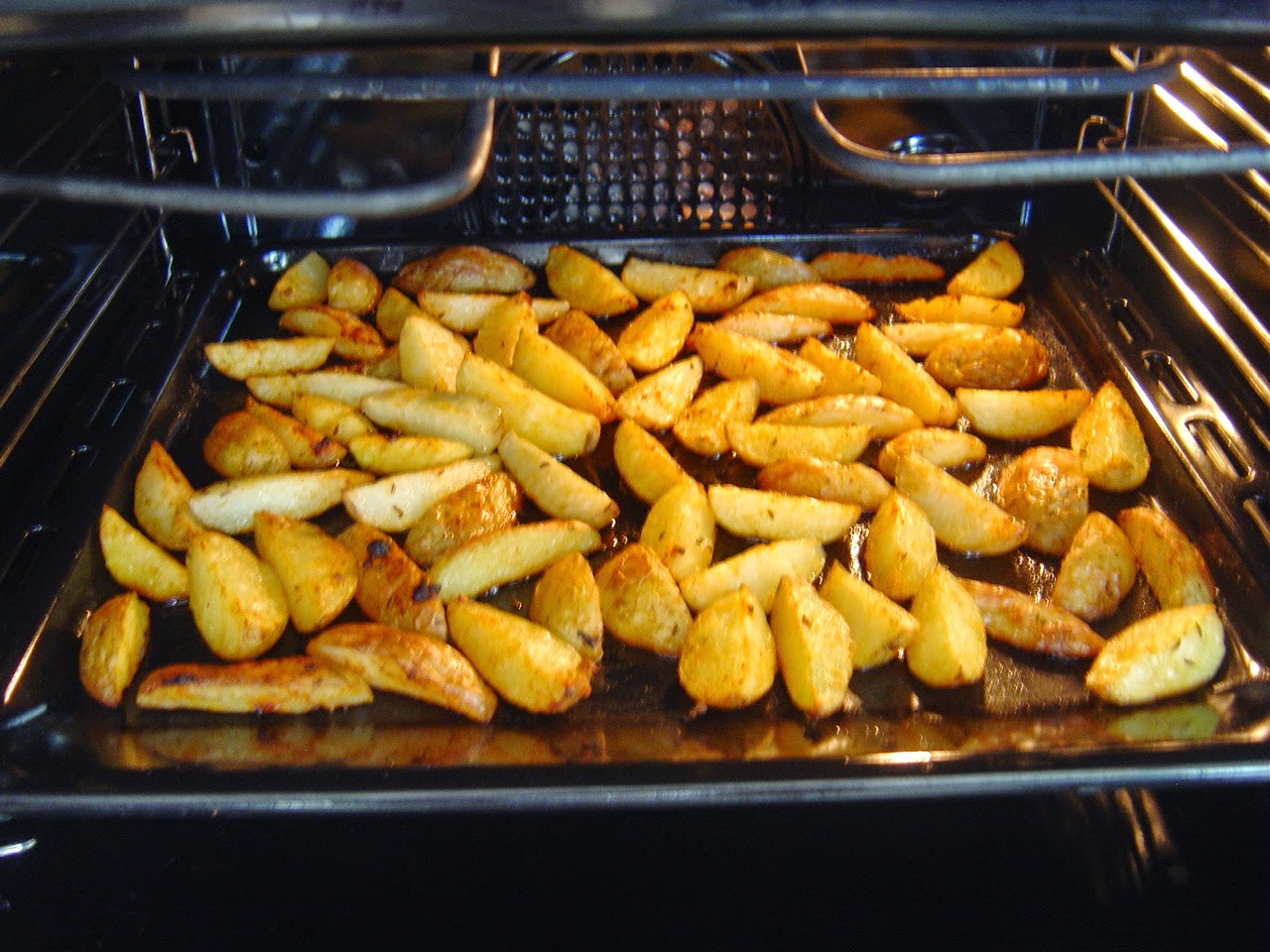 recepty: Americké brambory v troubě