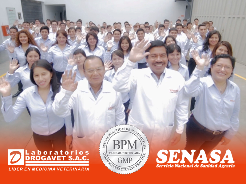MAP La Revista: SENASA revalidó a Laboratorios Drogavet por Buenas Prácticas de Manufactura