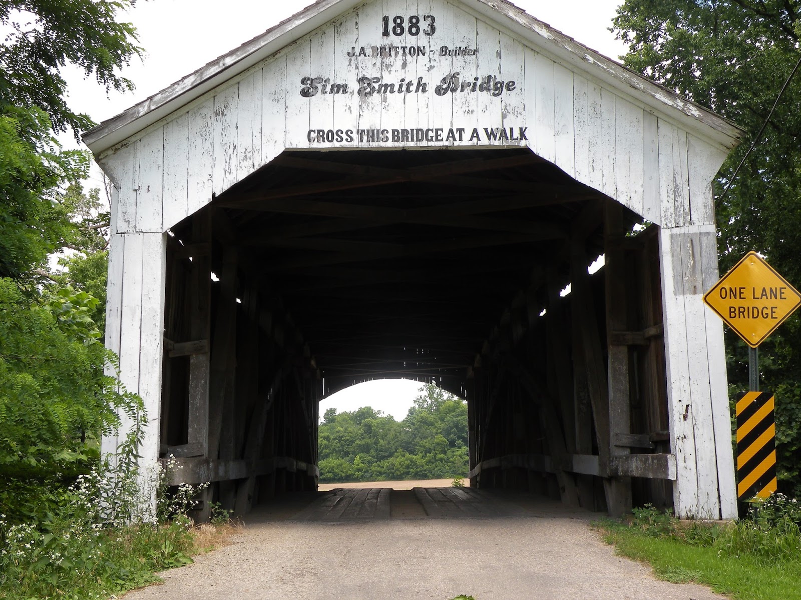 Bridges of Indiana's Counties - #42 Parke Co. - Sim Smith (8/31)