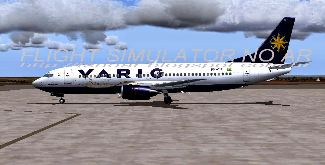 Boeing 737-400 VistaLiners - FS2004 - Flight Simulator no Ar