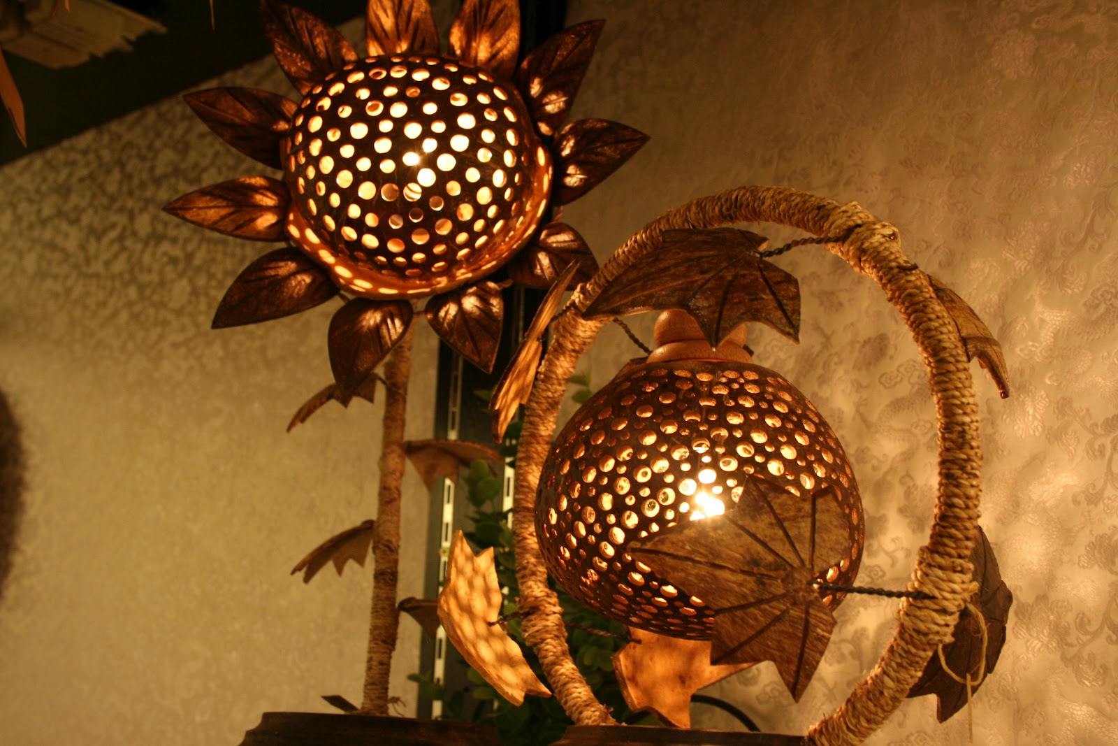 The Coconut Shop: Coconut Lamp