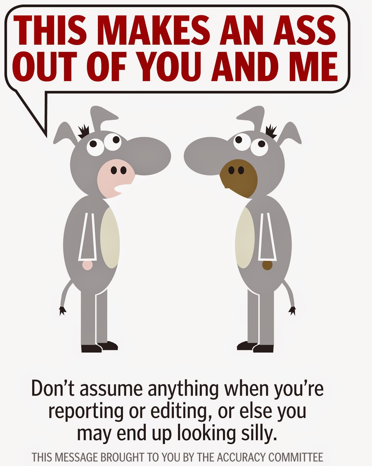 Bill Kuchman Creative: Accuracy Committee Posters