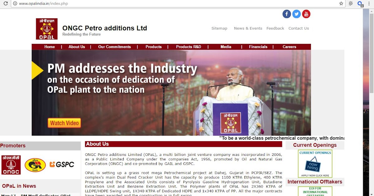 Executive Positions, Non- Executive Positions in ONGC Petro additions ...
