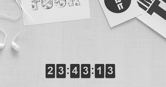 Flip Clock Wallpaper Engine