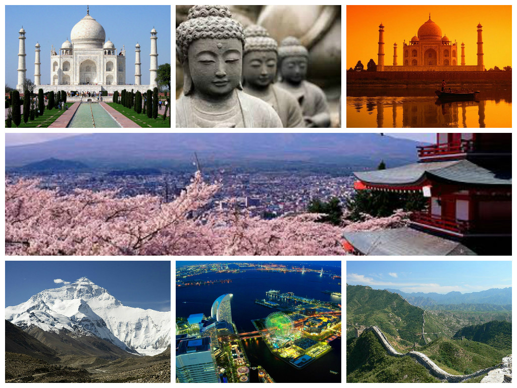 La vuelta al mundo en un día.: ASIA