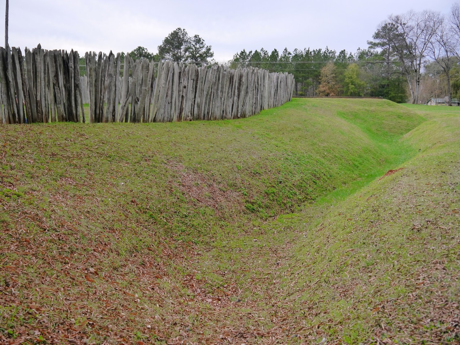 American Travel Journal: Stockade Fort - Ninety Six National Historic Site