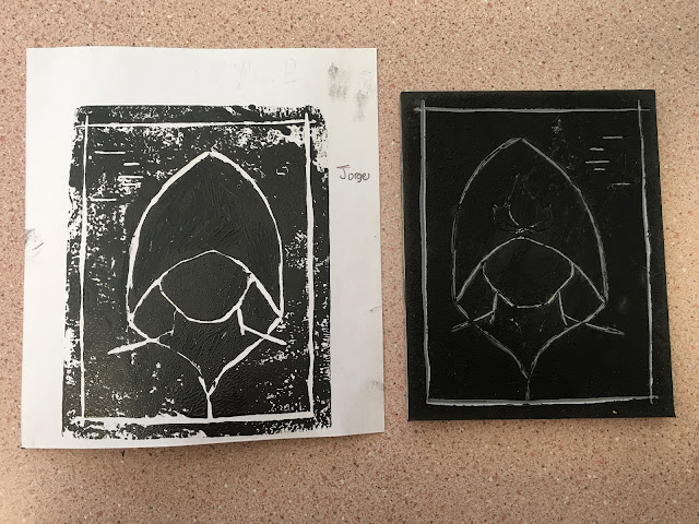 the ART of learning: Block Print Making