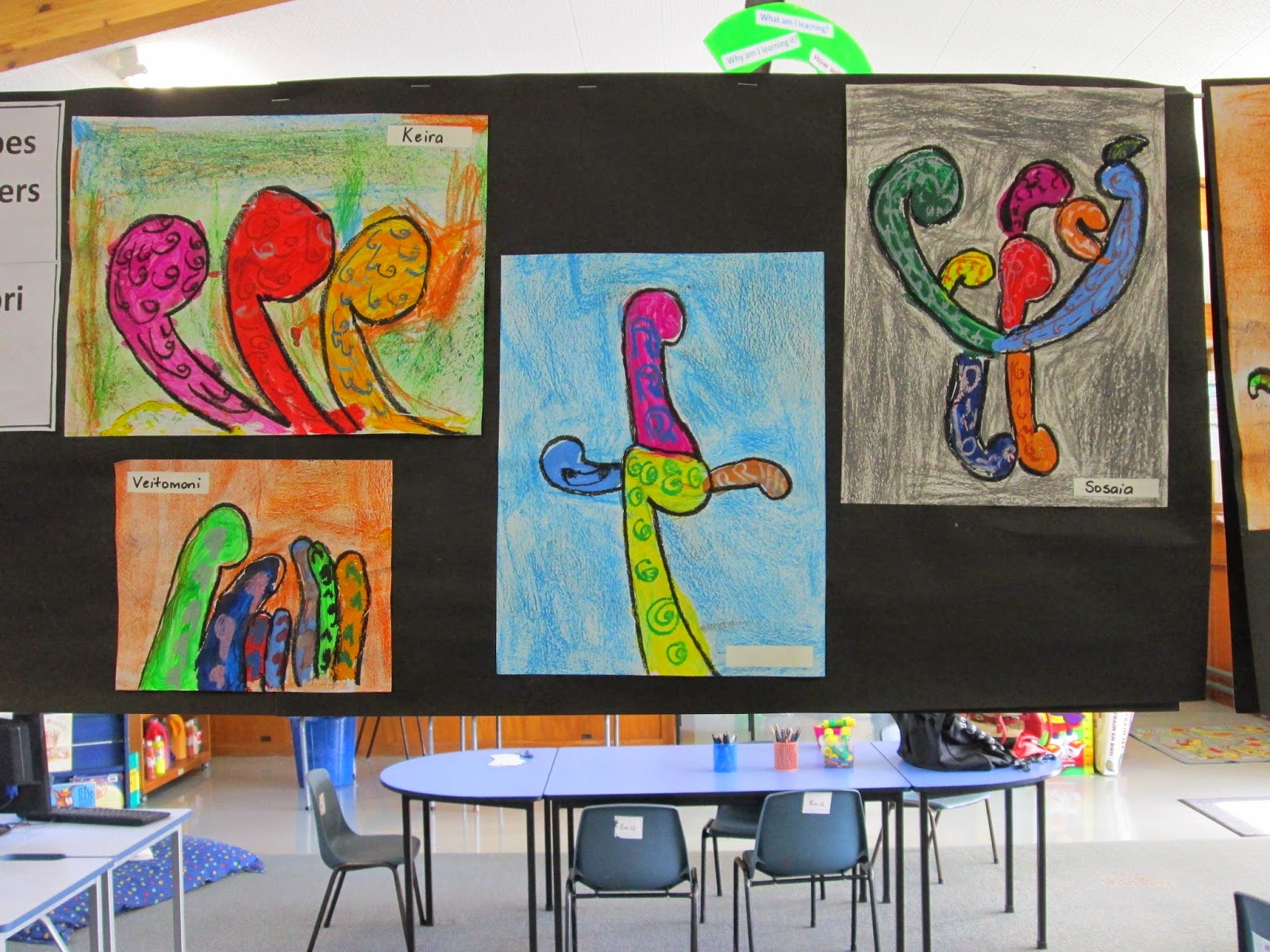 Room 12: Whanau Koru Patterns