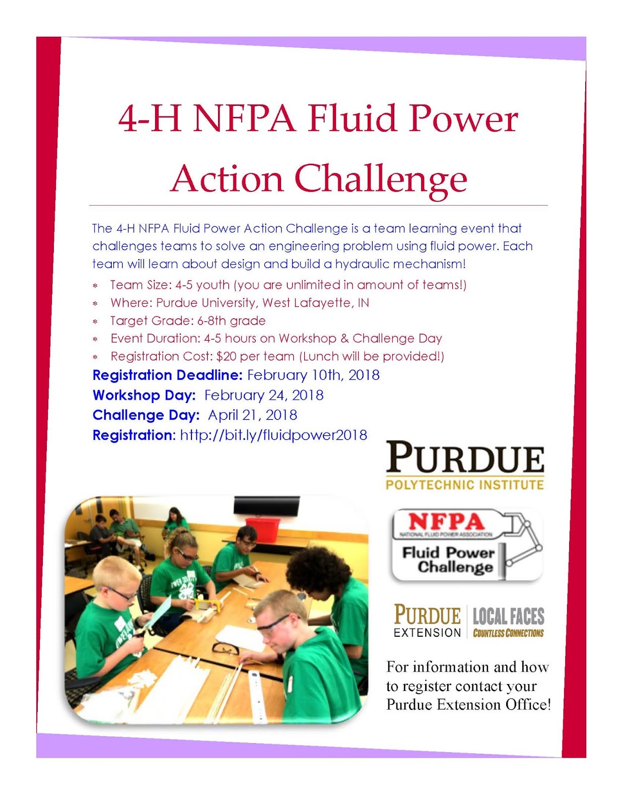 4-H NFPA Fluid Power Action Challenge