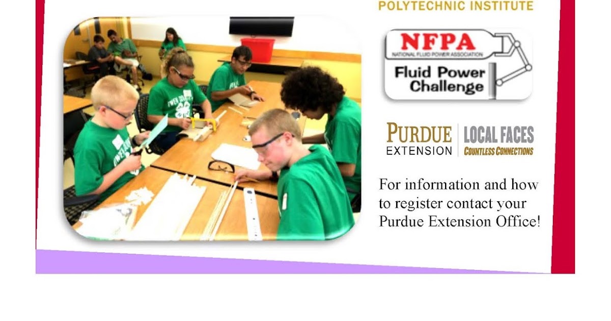 4-H NFPA Fluid Power Action Challenge