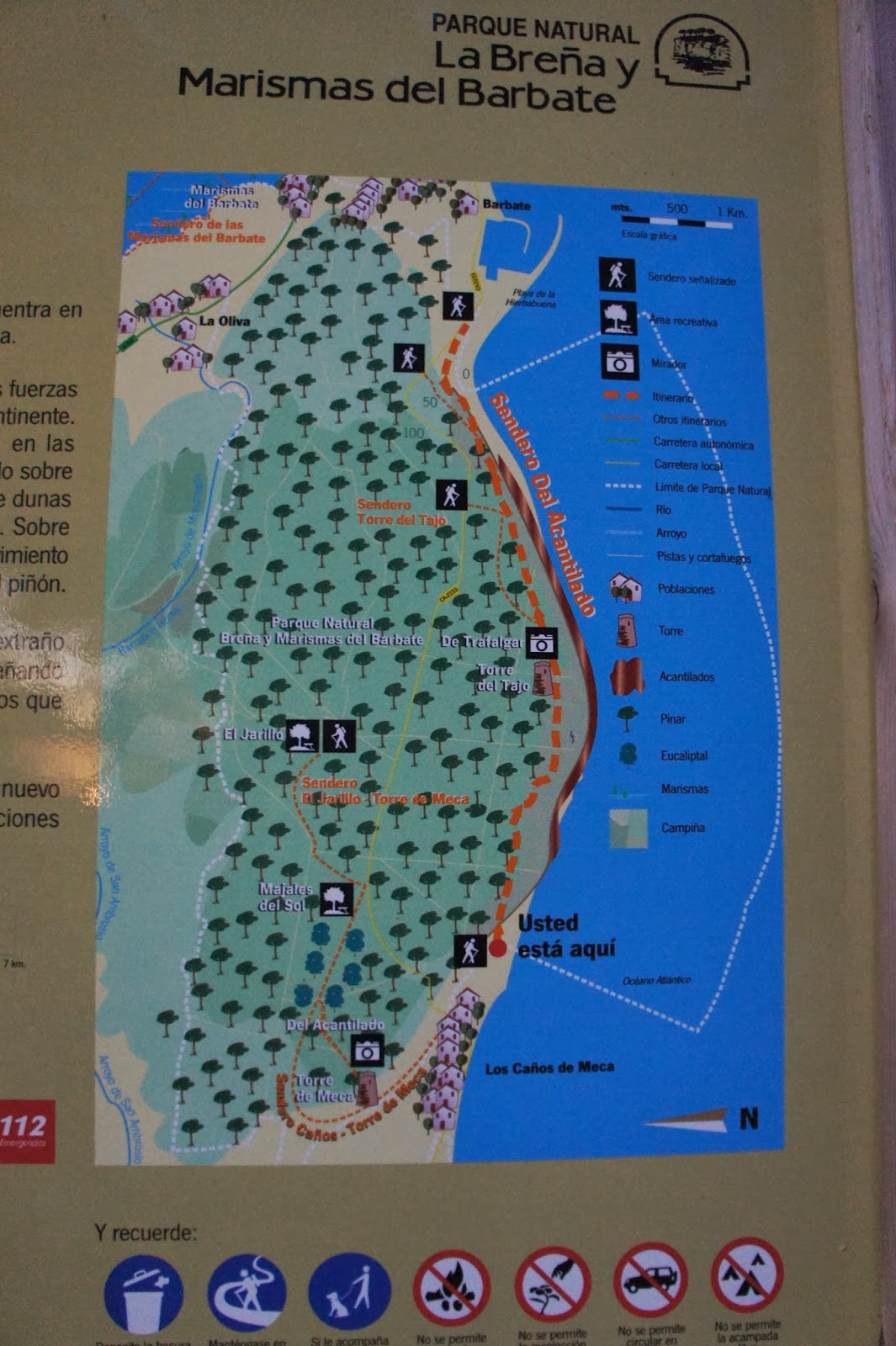 Roca & Pedal: LA BREÑA Y MARISMA DE BARBATE